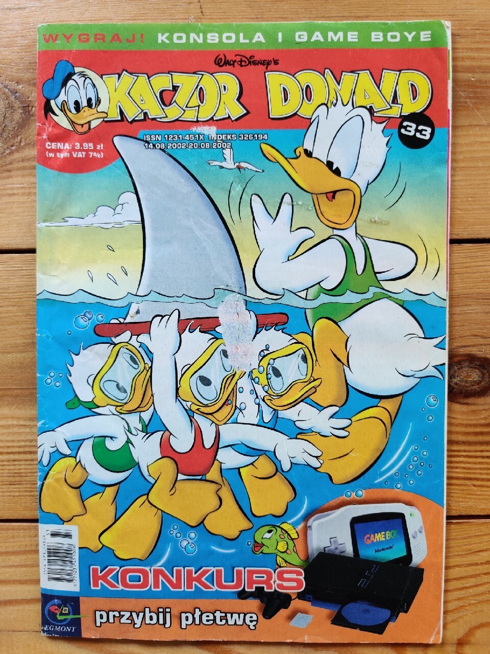 Komiks Kaczor Donald nr 33 2002 r. | Wrocław | Kup teraz na Allegro Lokalnie