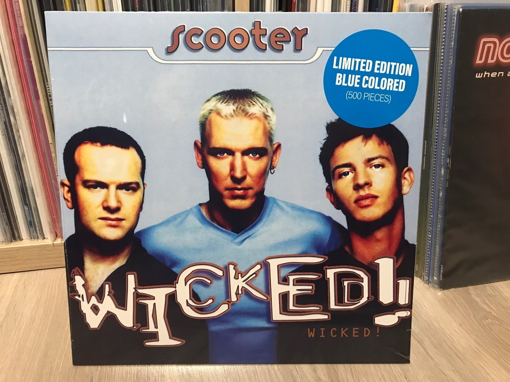 SCOOTER Wicked ! [LTD Blue Clear LP] 1/500 #Trance | Malbork | Kup ...
