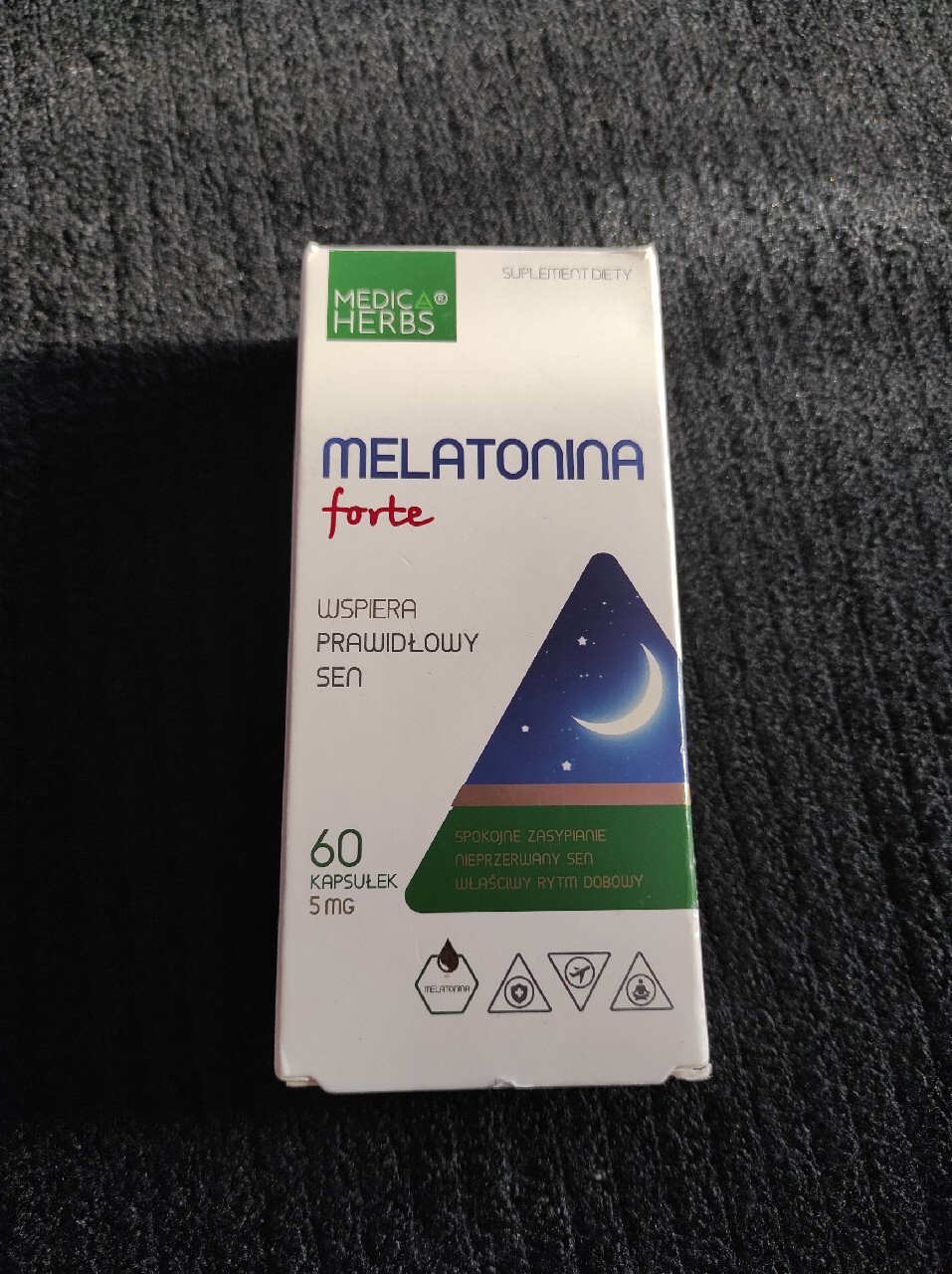 Melatonina forte 50 kapsułek 5mg | Pisz | Kup teraz na Allegro Lokalnie