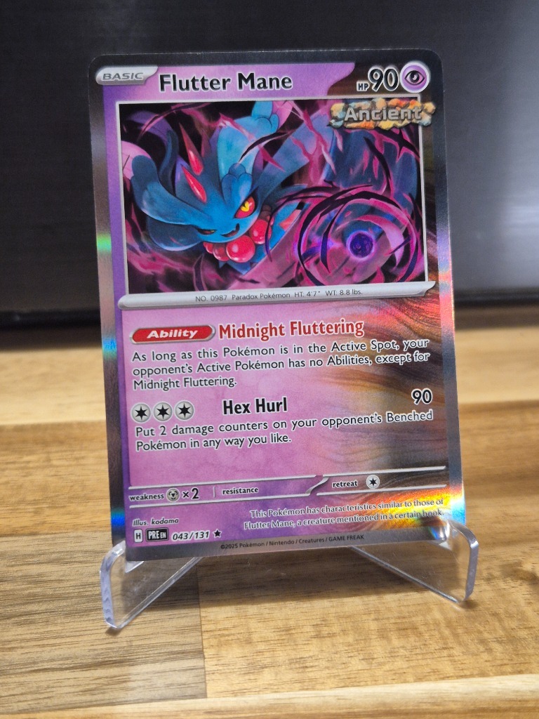 Karta Pokemon TCG: Flutter Mane (PRE 043) | Gostyń | Kup teraz na ...