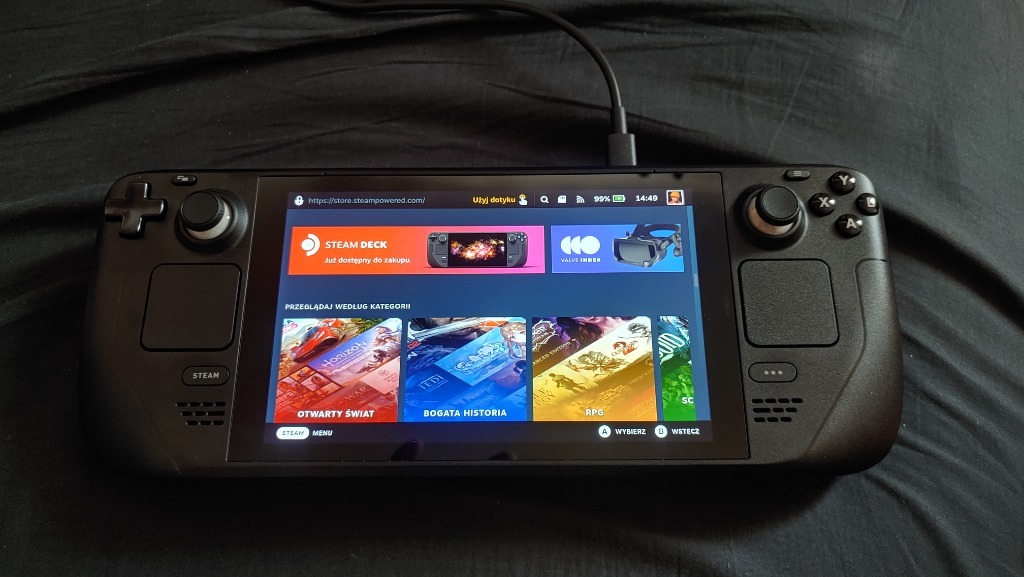 Steam Deck 512 gb | Proszowice | Kup teraz na Allegro Lokalnie