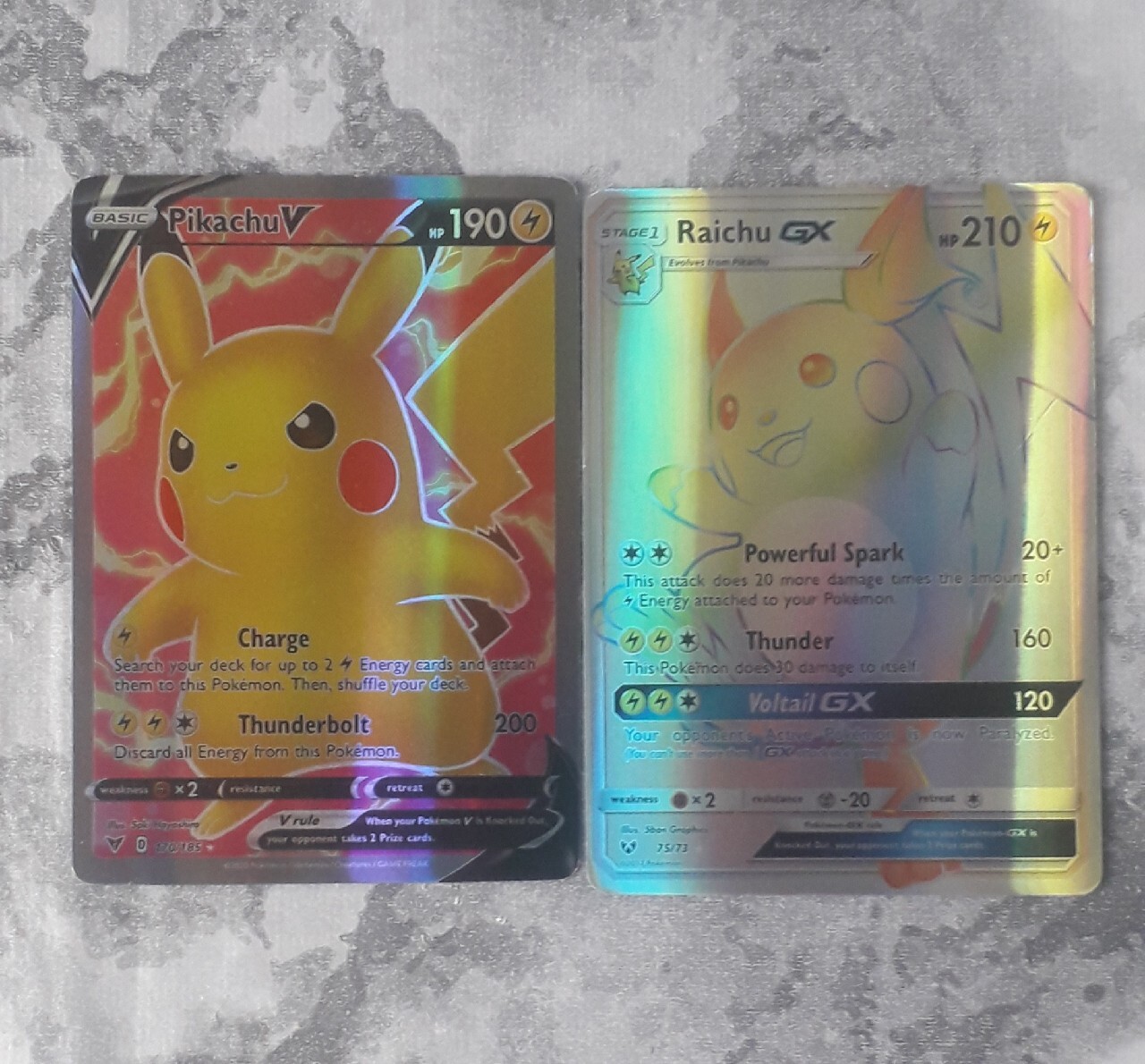 Karty Pokemon Pikachu i Raichu. | Dzierżenin | Kup teraz na Allegro ...