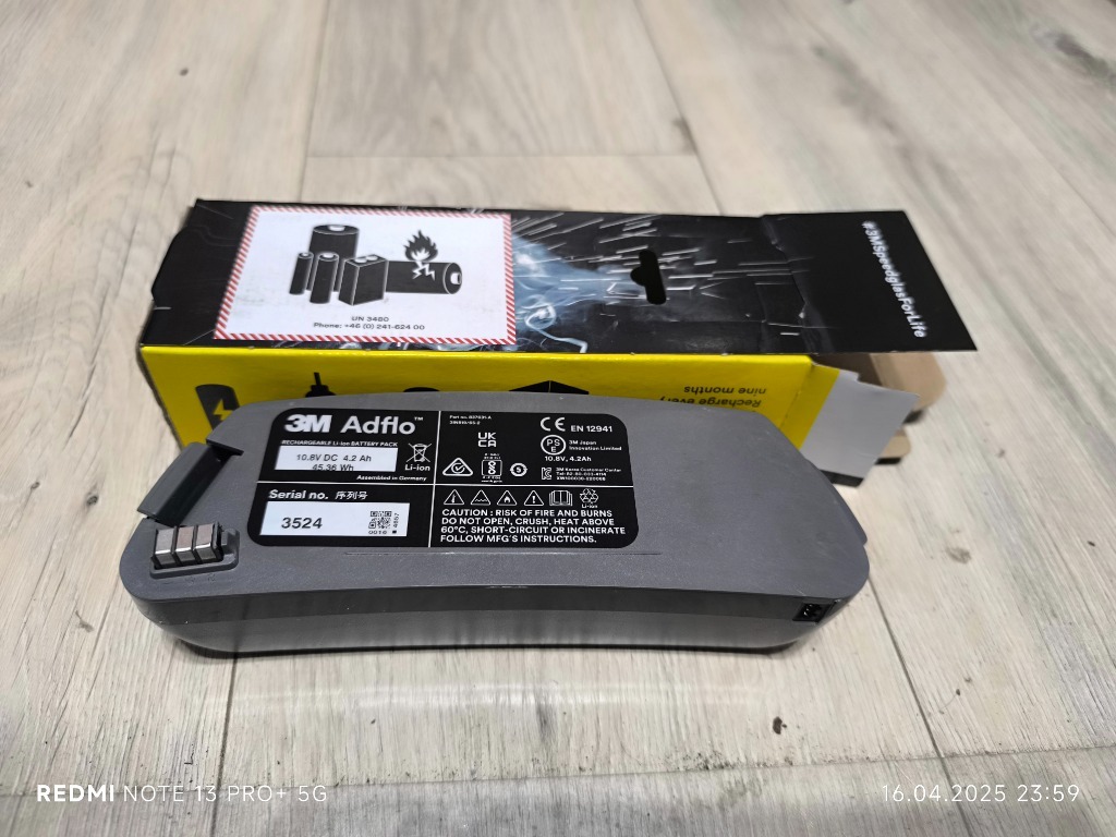 NOWA BATERIA 3M SPEEDGLASS ADFLO HEAVY DUTY | Żmigród | Kup teraz na ...