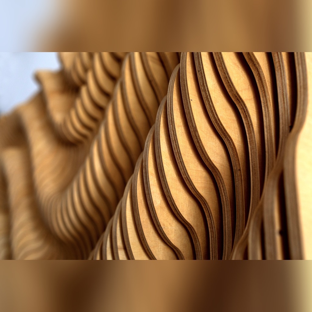 ścianka parametryczna THE WAVE parametric design | Warszawa | Kup teraz ...