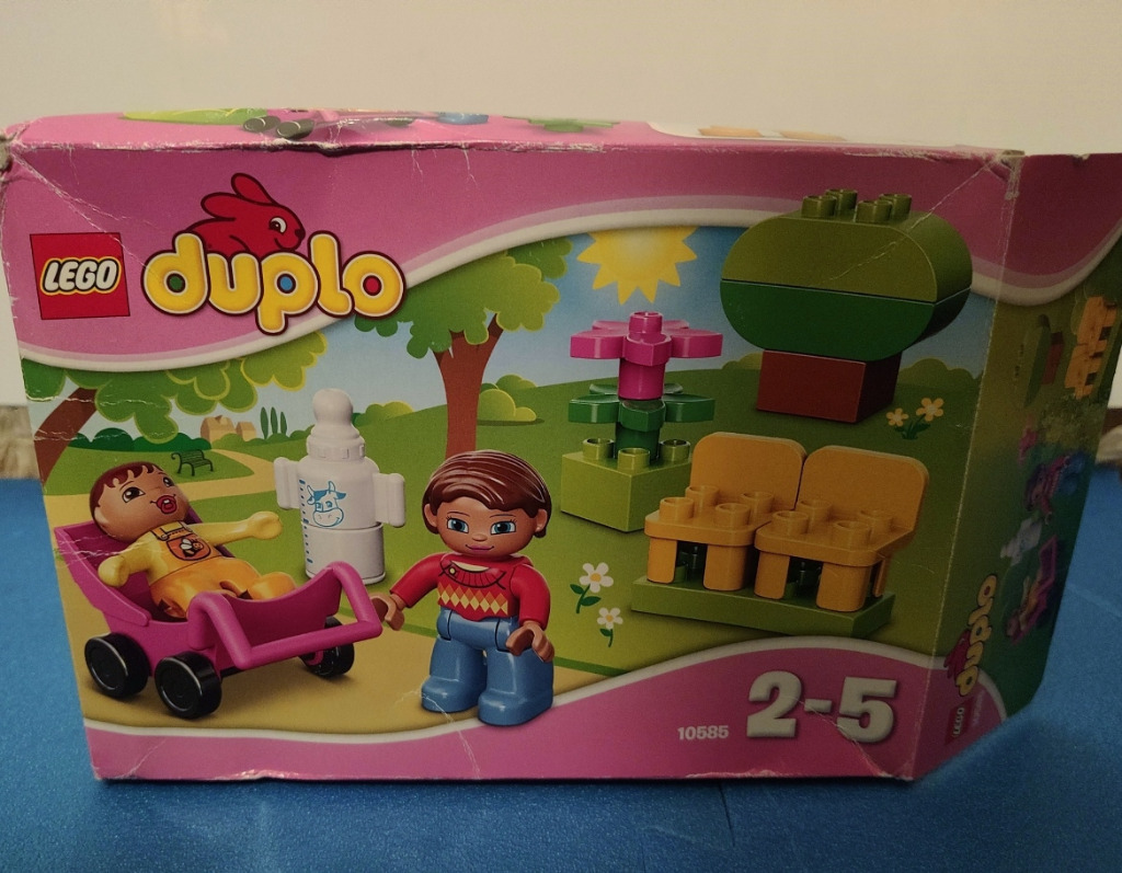 Lego Duplo Mama z dzieckiem 10585 butelka wózek | Kraków | Kup teraz na ...