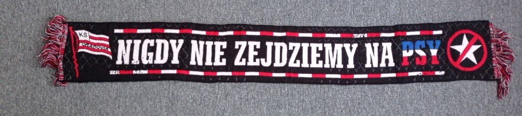 Szal Cracovia anty Wisła Lech Poznań Arka Gdynia | Śrem | Kup teraz na ...
