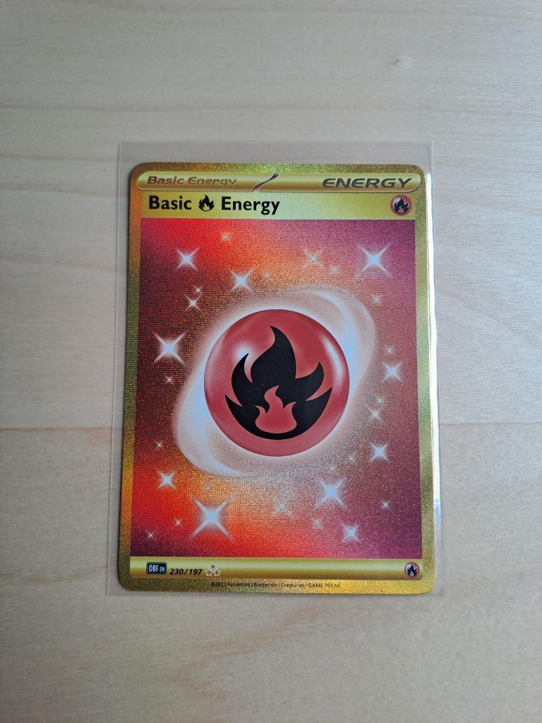 Fire Energy - 230/197 - Karty Pokemon TCG ﻿ na Allegro - Sklep internetowy