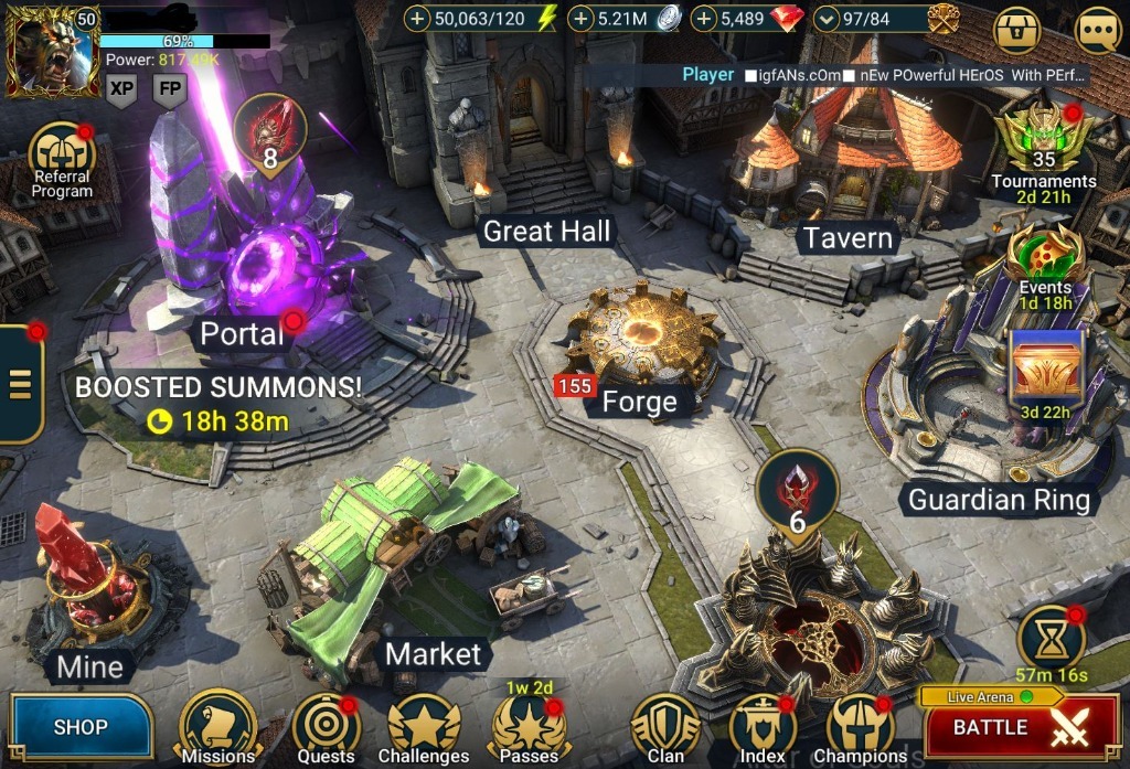 Raid Shadow Legends - 2x Gnut, trunda, Mad hatter | Kraków | Kup teraz ...