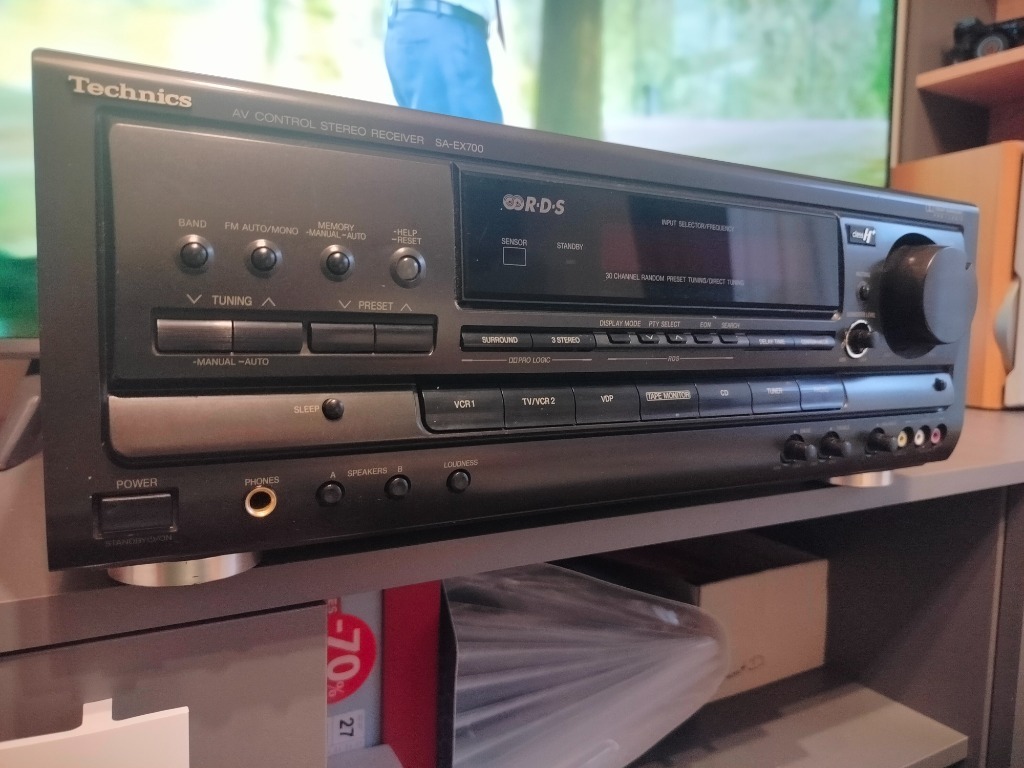 Technics SA-EX700 - amplituner + oryginalny pilot | BIAŁYSTOK | Kup ...