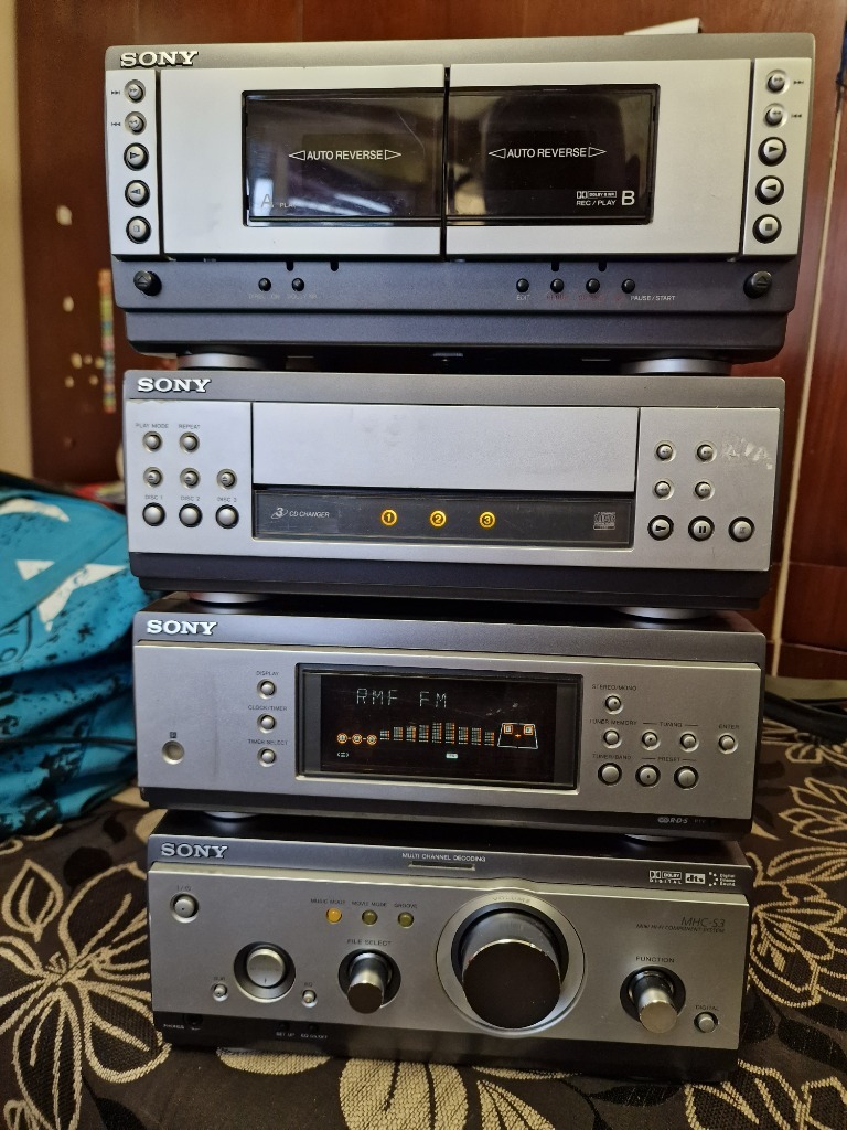 WIEZA SONY MHC-S3 kolumny SS-S3 | Warszawa | Kup teraz na Allegro Lokalnie