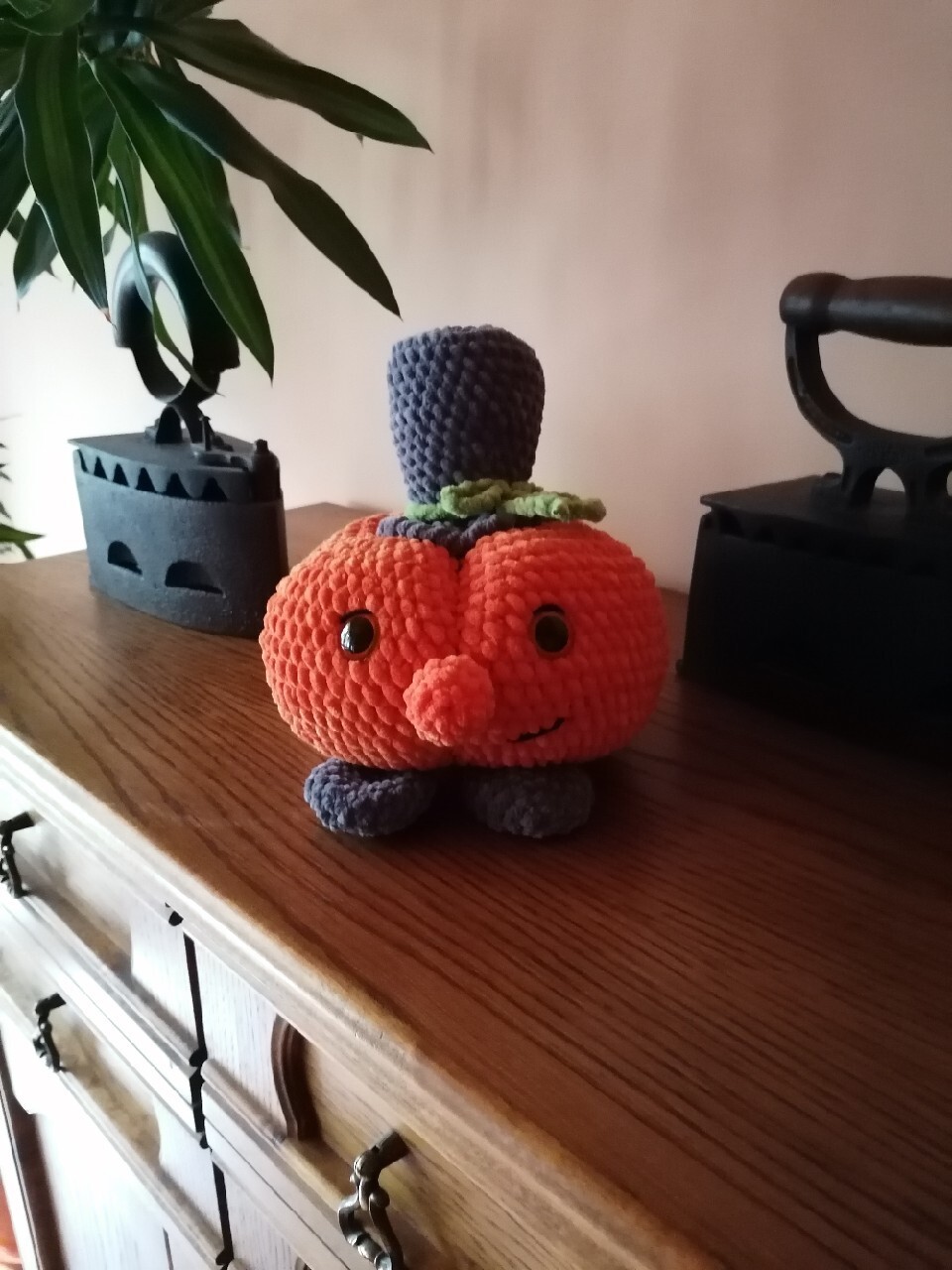 Maskotka ręcznie robiona na szydełku dynia | Mielec | Kup teraz na ...