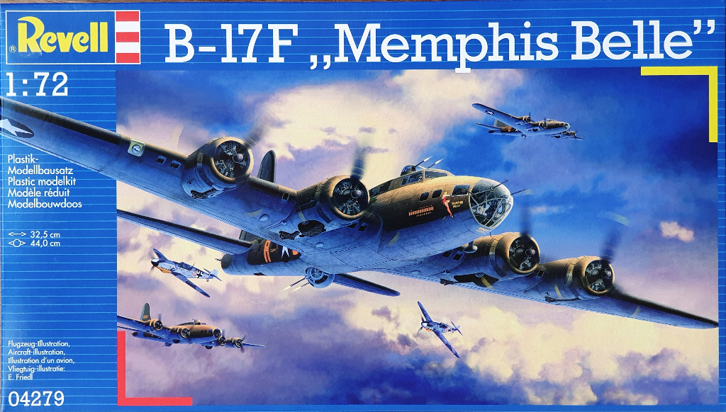 Revell 04279 B17F Memphis Belle | Warszawa | Licytacja na Allegro Lokalnie