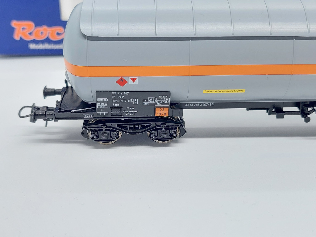 Roco 66468 Wagon cysterna Zags 167-8 Orlen H0 | Rybnik | Kup teraz na ...