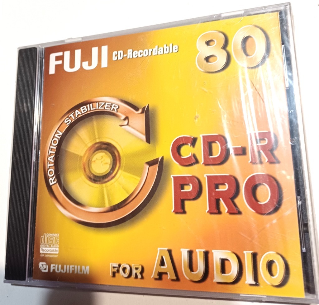 FUJI CDR PRO 80 Min Audio folia | Nowy Sącz | Kup teraz na Allegro Lokalnie