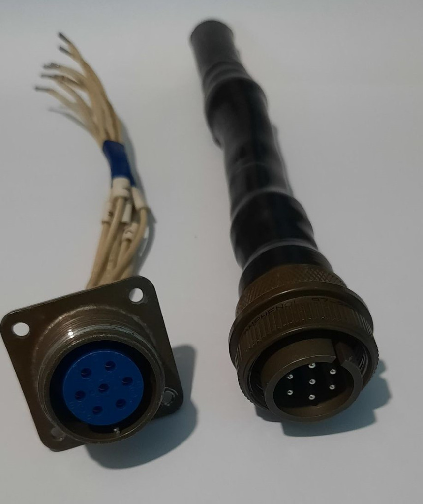 Amphenol 7 pin złącze męskie i damskie | Skórzewo | Kup teraz na ...