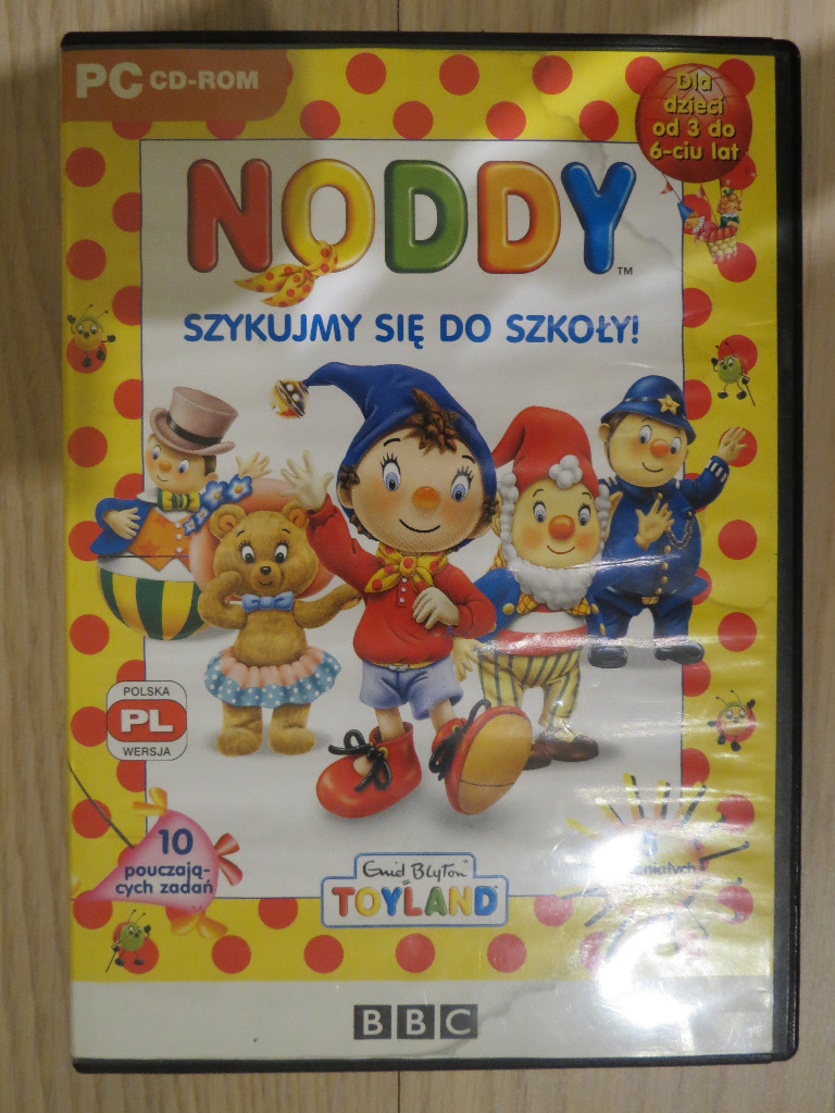 Noddy Szykujmy się do szkoły PC CD-ROM | Łask | Kup teraz na Allegro ...
