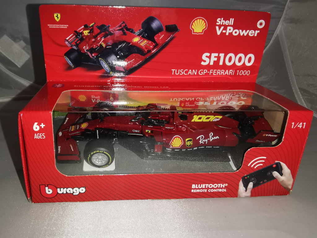 Ferrari SF1000 Bburago Bluetooth Shell | Kielce | Kup teraz na Allegro ...