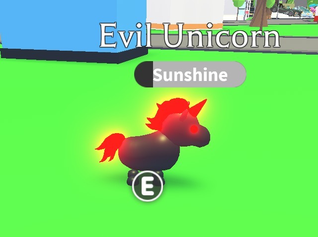 ADOPT ME NFR EVIL UNICORN | Gdynia | Kup teraz na Allegro Lokalnie