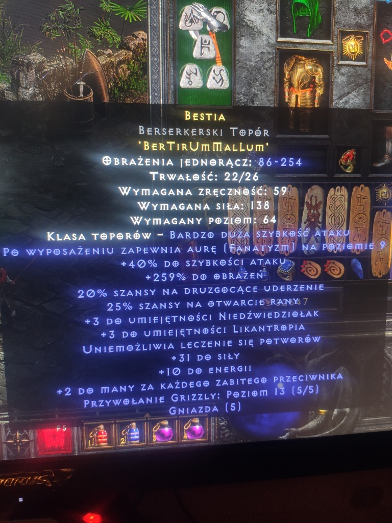 Bestia Beast D2R Diablo 2 Resurrected NonLadder PC | Sopot | Kup teraz ...