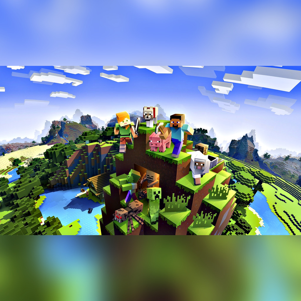 duży obraz na płótnie minecraft | Olsztyn | Ogłoszenie na Allegro Lokalnie