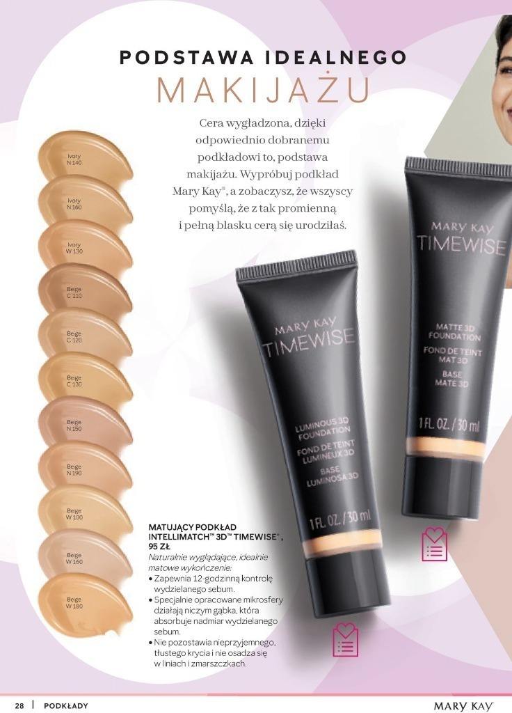 Rozświetlający Podkład 3D TimeWise - IVORY N140 | Warszawa | Kup teraz na Allegro Lokalnie