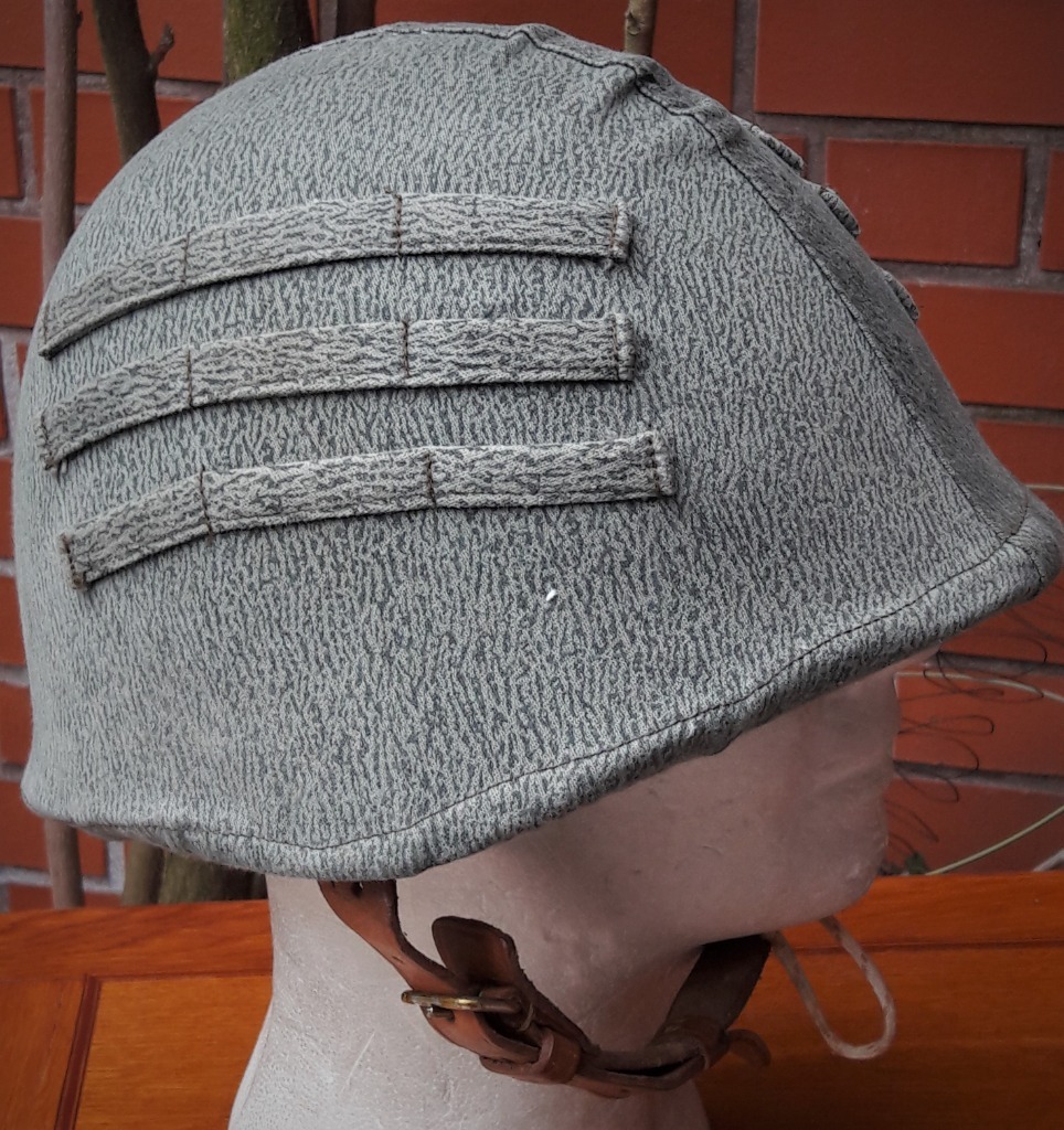 Hełm wz. 50 z pokrowcem maskującym i orzełkiem | Katowice | Kup teraz ...