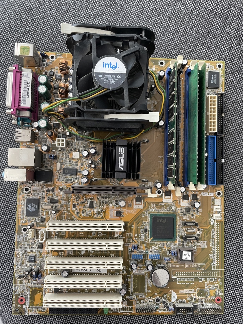 Płyta Główna Asus P4P800 SE, procesor i ram | Kwidzyn | Kup teraz na ...