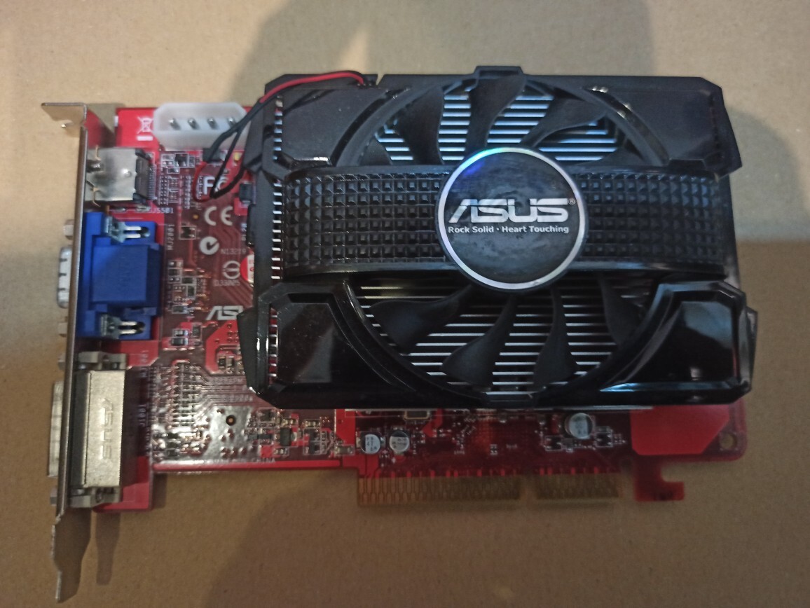 AMD Radeon HD 4650 , AGP, retro, Asus | Pępowo | Licytacja na Allegro ...