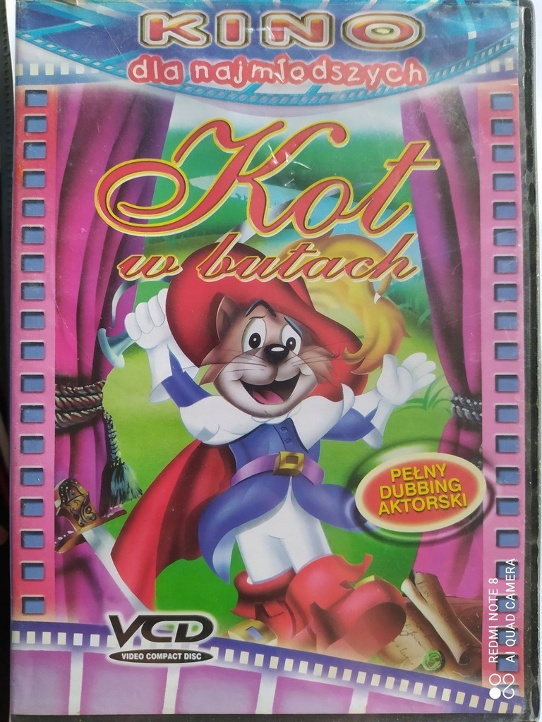 KOT W BUTACH - pełny dubbing aktorski dvd - vcd | Warszawa | Kup teraz ...
