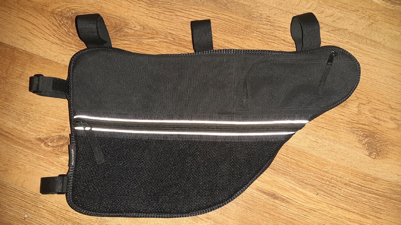 Duża sakwa rowerowa Author na ramę odblaski | Bielsko-Biała | Kup teraz ...