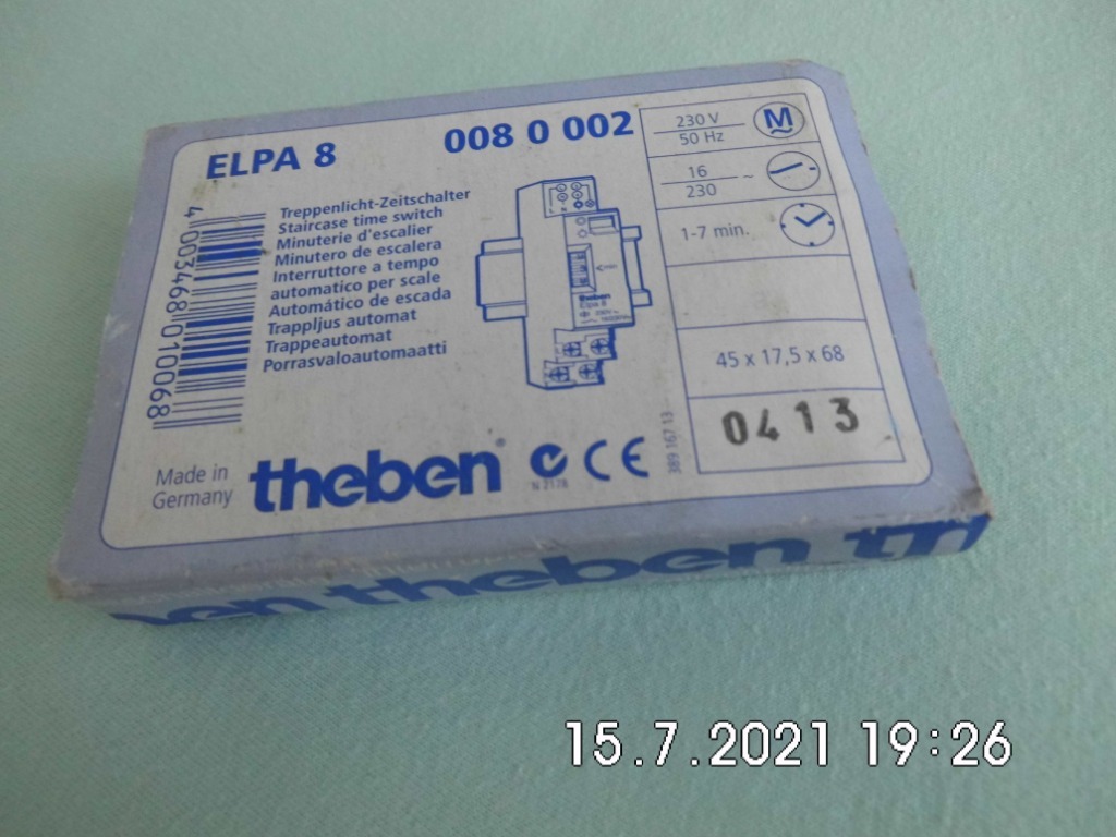 Przecena Schodowy wyłącznik czasowy THEBEN_ELPA 8 | Mosina | Kup teraz na Allegro Lokalnie