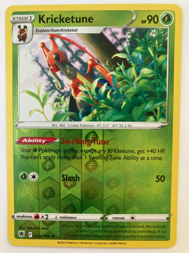 Kricketune / Pokemon / ASR 010/189 | Warszawa | Kup teraz na Allegro ...