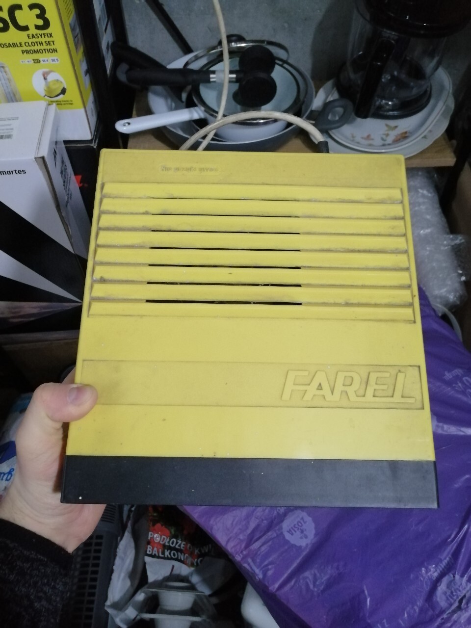 Farelka zabytkowa PRL | Wyszków | Licytacja na Allegro Lokalnie