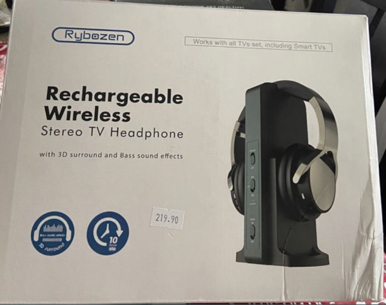RYBOZEN Enhanced Dialogue Wireless TV Headphones | Białystok | Kup ... RYBOZEN Enhanced Dialogue Wireless TV Headphones | Białystok | Kup ...