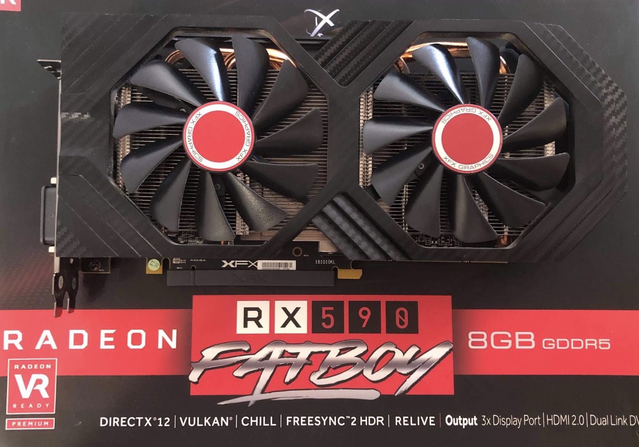 Karta Graficzna AMD Radeon XFX RX590 Fatboy OC 8GB | Brzeźnica | Kup ...