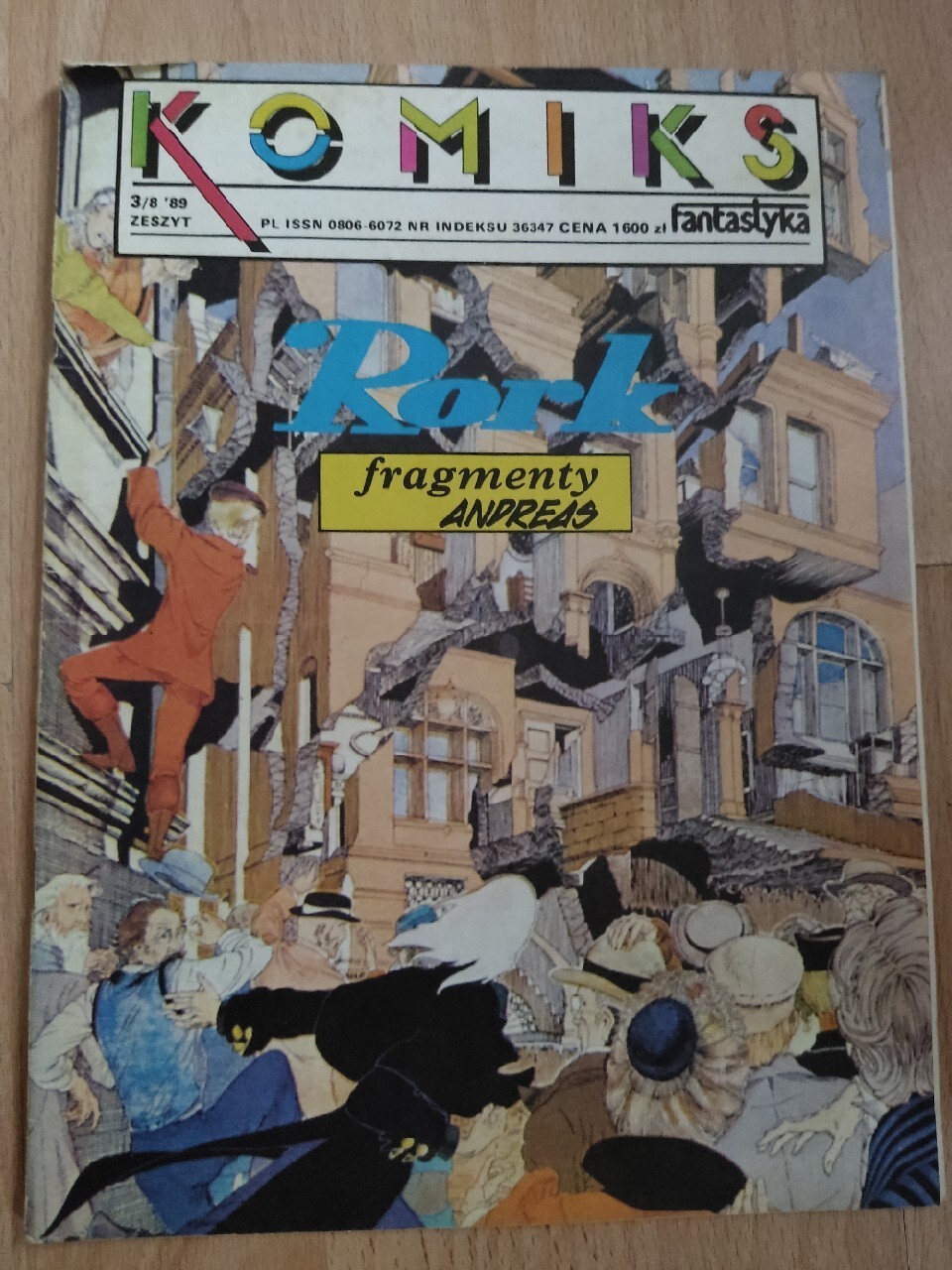 Rork - fragmenty Andreas Komiks Fantastyka 3/1989 | Łódź | Kup teraz na ...