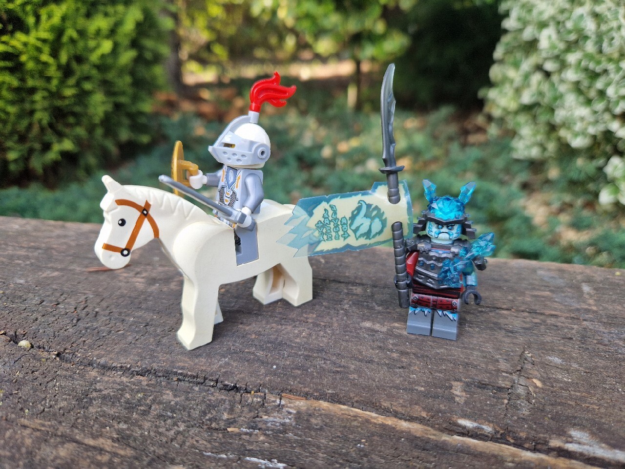 LEGO - KON i 2 FIGURKI RYCERZY. | Kalisz | Kup teraz na Allegro Lokalnie