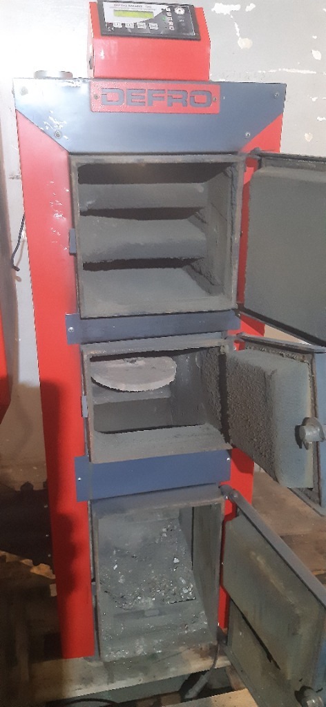 Piec defro 12 kW z podajnikiem ślimakowym na ekogr | Kielce | Kup teraz ...