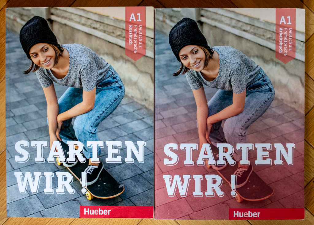 Starten wir! A1 Kursbuch Arbeitsbuch Podręcznik Ćwiczenia Niemiecki ...