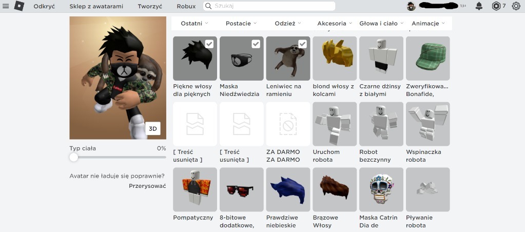 Konto roblox | Wyszków | Ogłoszenie na Allegro Lokalnie