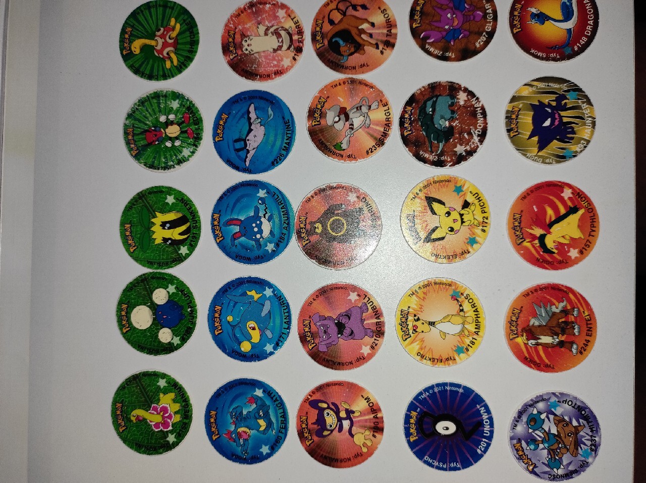 Pokemon tazo duo pełna kolekcja kapsle żeton | Kielce | Kup teraz na ...