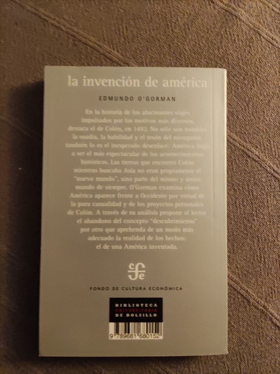 Edmundo O'Gorman - La invencion de america | Warszawa | Kup teraz na ... Edmundo O'Gorman - La invencion de america | Warszawa | Kup teraz na ...