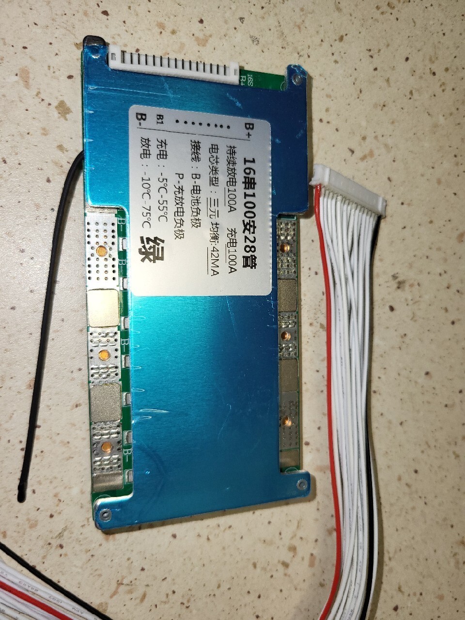 BMS 16s 100A max 350A 59,2v 67,2v 18650 balanser | Bieruń | Kup teraz ...