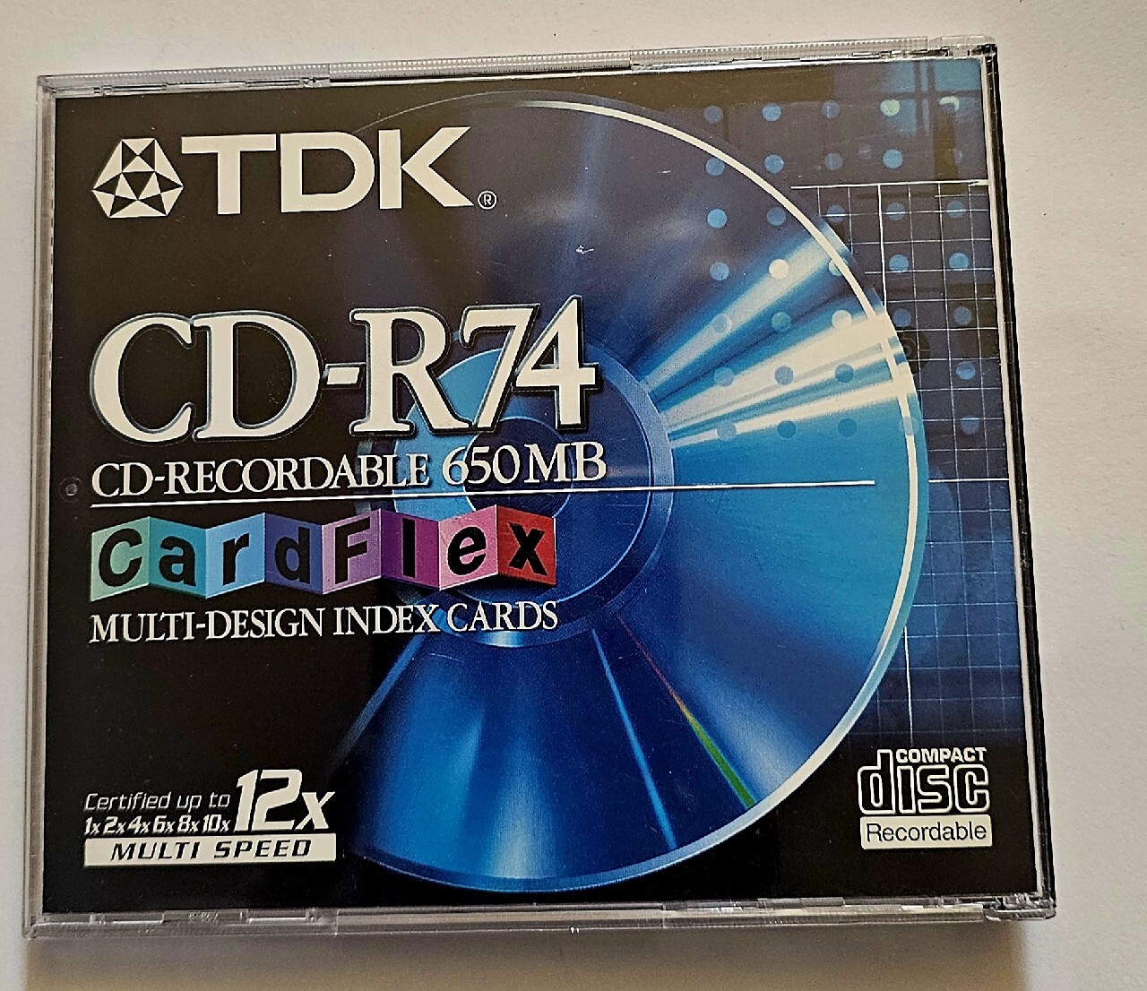 Płyta TDK R74 CD recordable 650MB cardflex multi design index cards | Warszawa | Kup teraz na ...