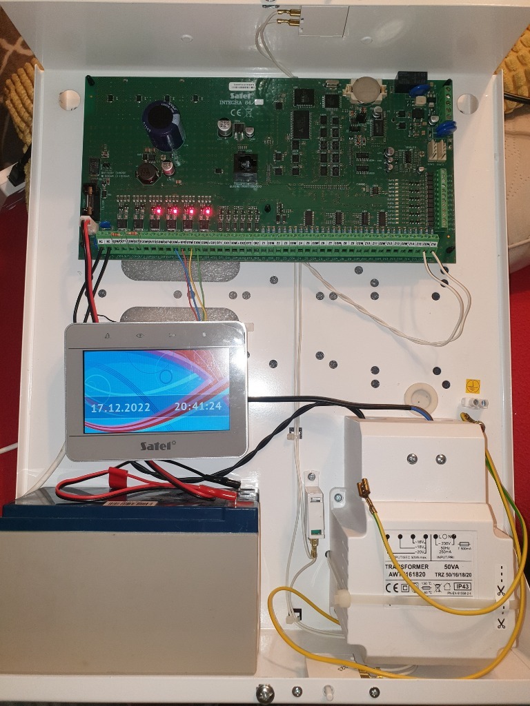 Satel Integra 64 płyta główna INT-TSG 2 nowy | Suwałki | Kup teraz na ...