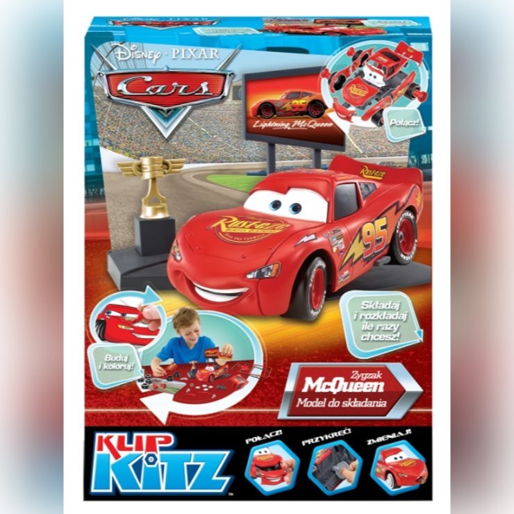 KLIP KITZ Cars Zygzak Mcqueen AUTO do składania | Łomianki | Kup teraz ...
