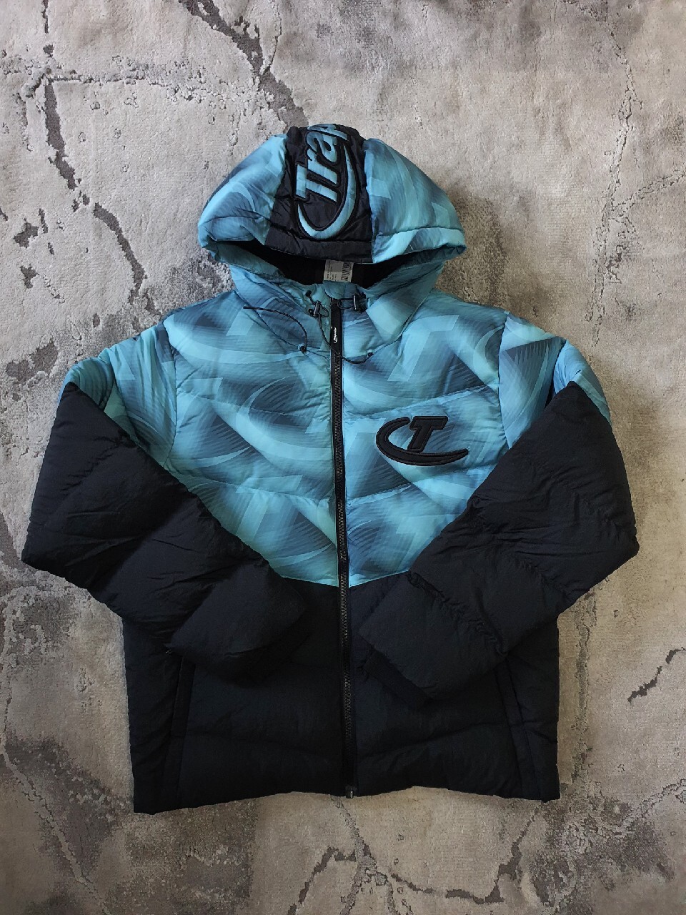 Kurtka Trapstar Hyperdrive hood puffer UK Drill now jacket | Dolna ...