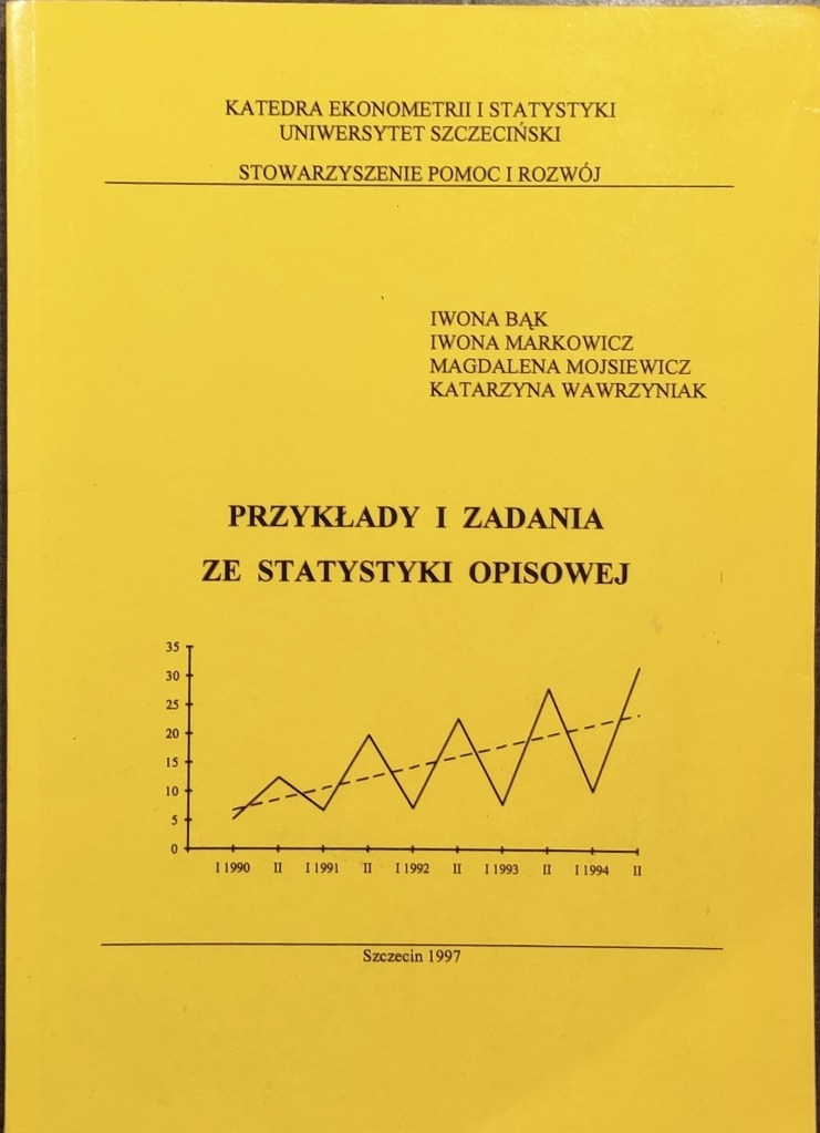 Statystyka Opisowa - Niska cena na Allegro.pl