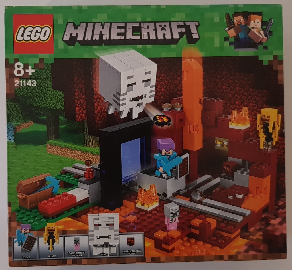Lego Minecraft 21143 The Nether Portal NOWE | Kraków | Kup teraz na ...
