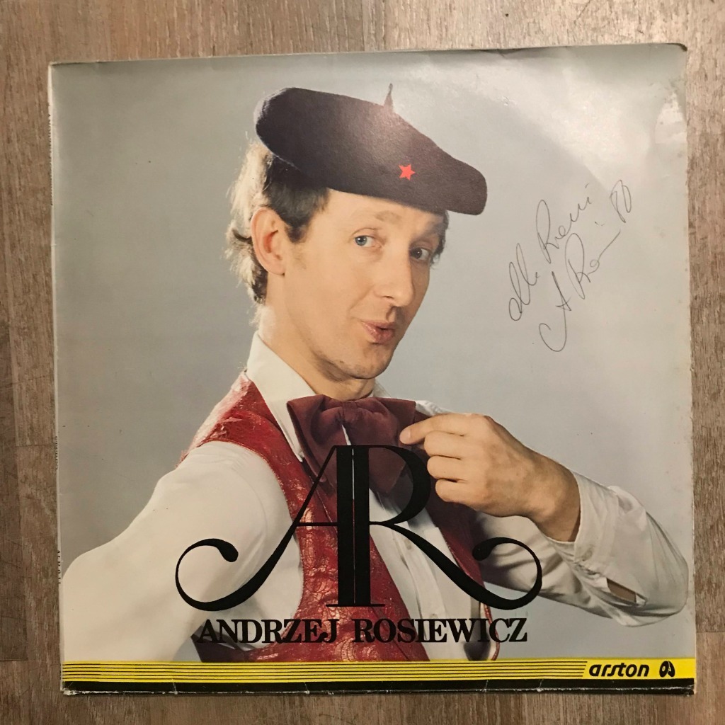 Andrzej Rosiewicz - płyta winylowa - AUTOGRAF! | Warszawa | Kup teraz ...
